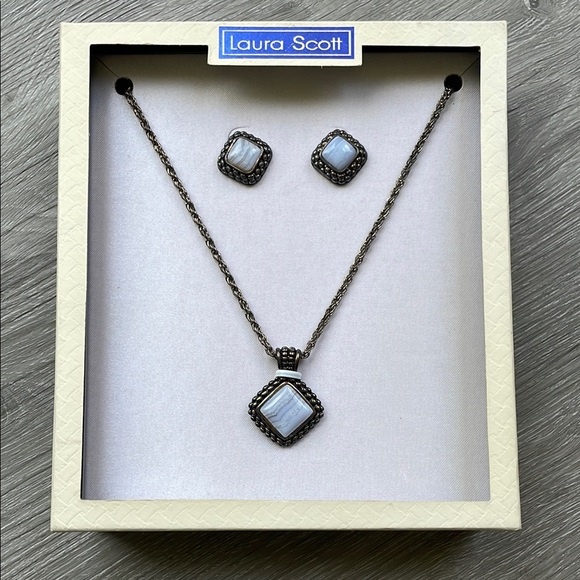 Laura Scott | Jewelry | Laura Scott Vintage Jewelry Set | Poshmark